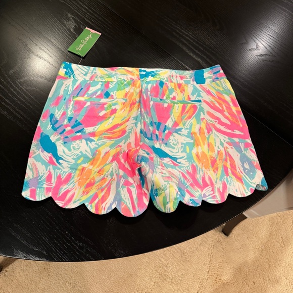 Lilly Pulitzer | Shorts | Nwt Lilly Pulitzer Buttercup Short In Sparkling Sands Sz 2 | Poshmark